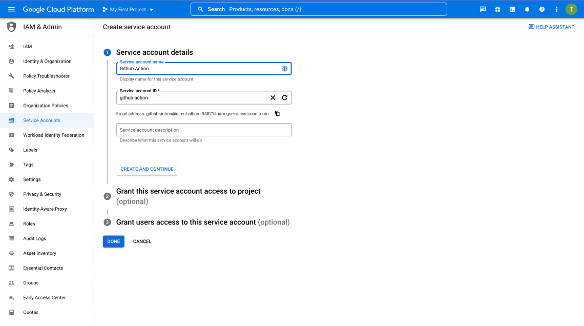 Deploying a NestJS app to Cloud Run with Github Actions