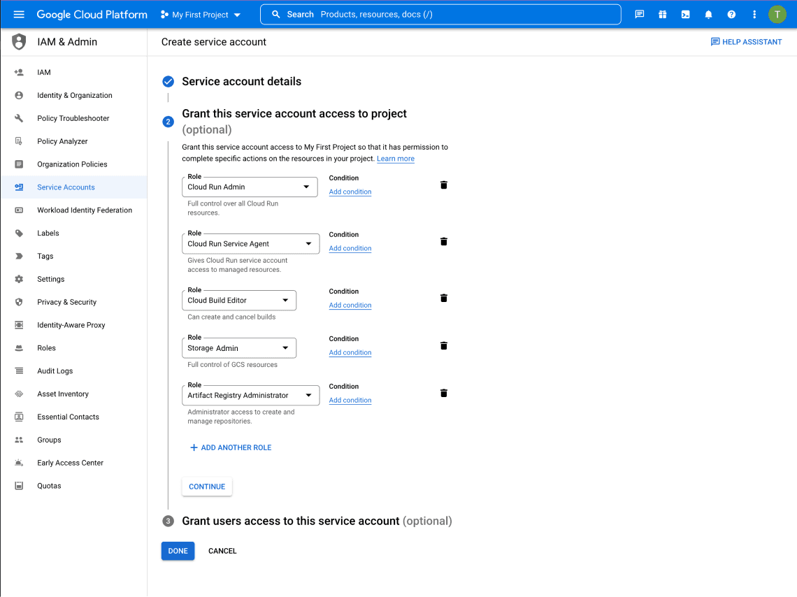 Deploying a NestJS app to Cloud Run with Github Actions